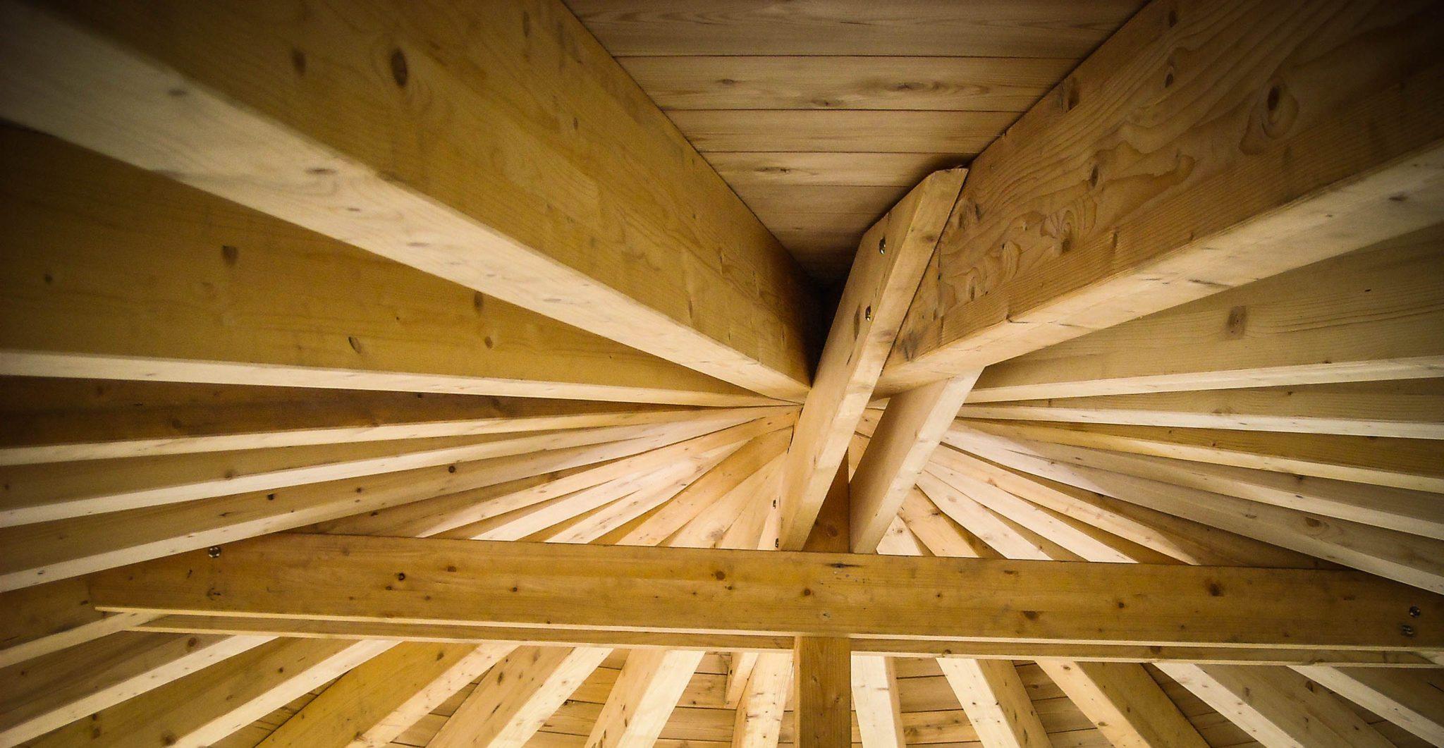 Copertura circolare in legno lamellare - Gandelli Group Gandelli Group