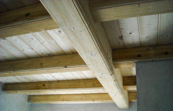 Solaio in Legno e Copertura in Lamellare Spazzolato Gandelli Group