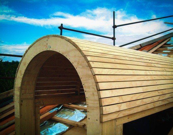 Ristrutturazione Copertura con Abbaini Curvi Gandelli Group