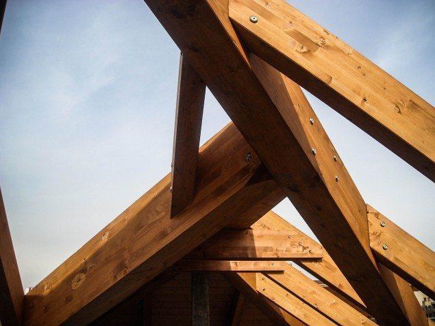 Dettaglio Connessioni della Struttura in Legno - Gandelli Group Gandelli Group