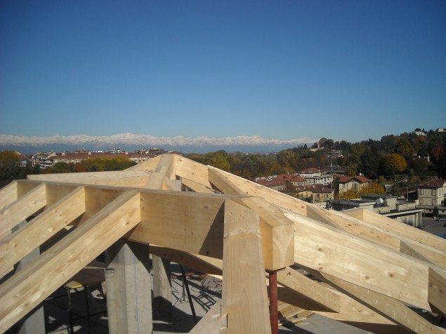 Tetto in Legno Lamellare Gandelli Group