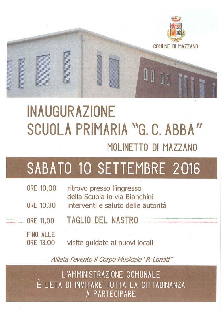 Inaugurazione Ampliamento in Legno Scuola "G.C. Abba" a Molinetto (BS) Gandelli Group