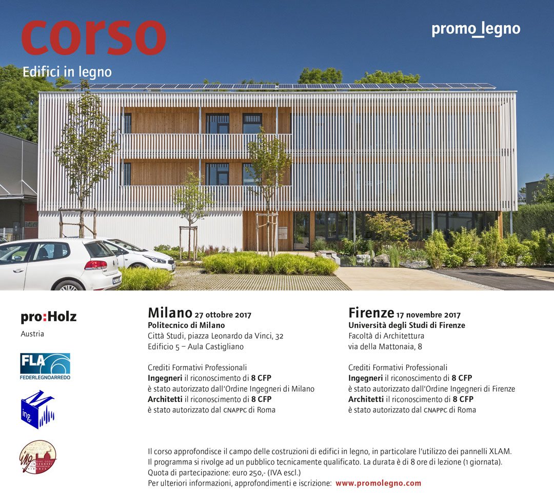 Corso Promo_Legno Edifici in Legno - Gandelli Group Gandelli Group