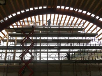 palestra tetto legno velo veronese gandelli legnami - Gandelli Group Gandelli Group